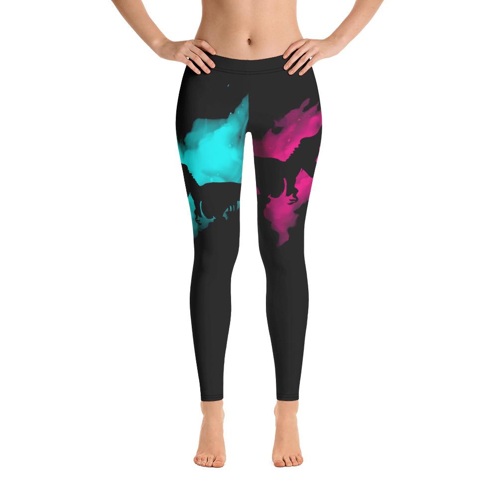 Dinosaur Leggings - Yoga Quality & Unique Dinosaur Designs - Jurassic ...